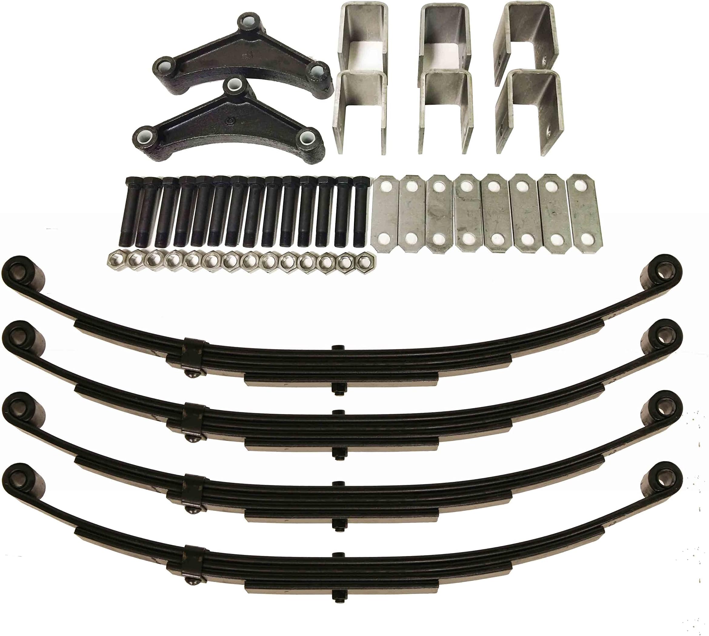 Amazon.com: LIBRA 3500lb Tandem Trailer Axle Suspension Kit 1750lb Leaf ...