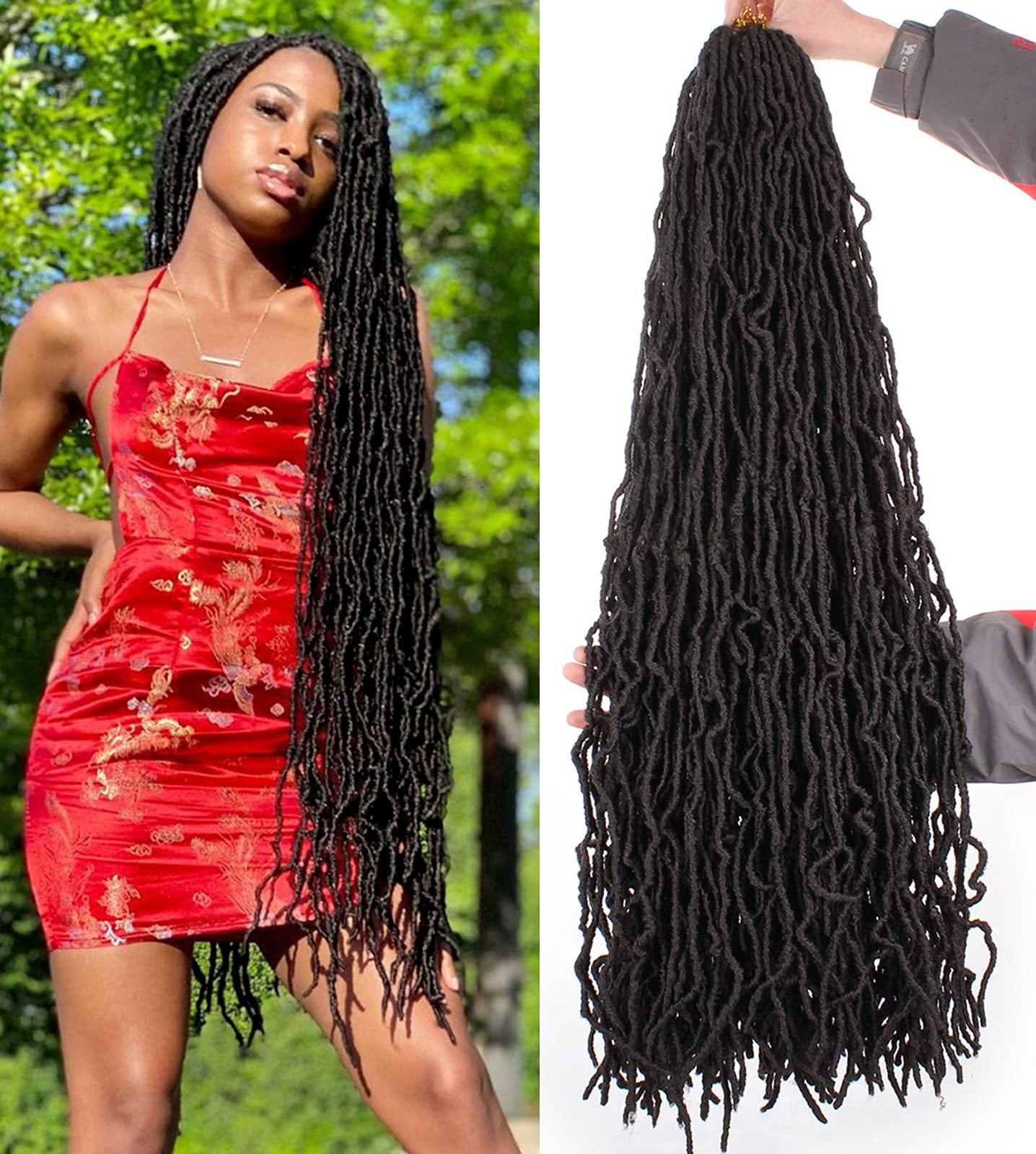 Butterfly Locs Crochet Hair 36 Inch at Mary Sims blog