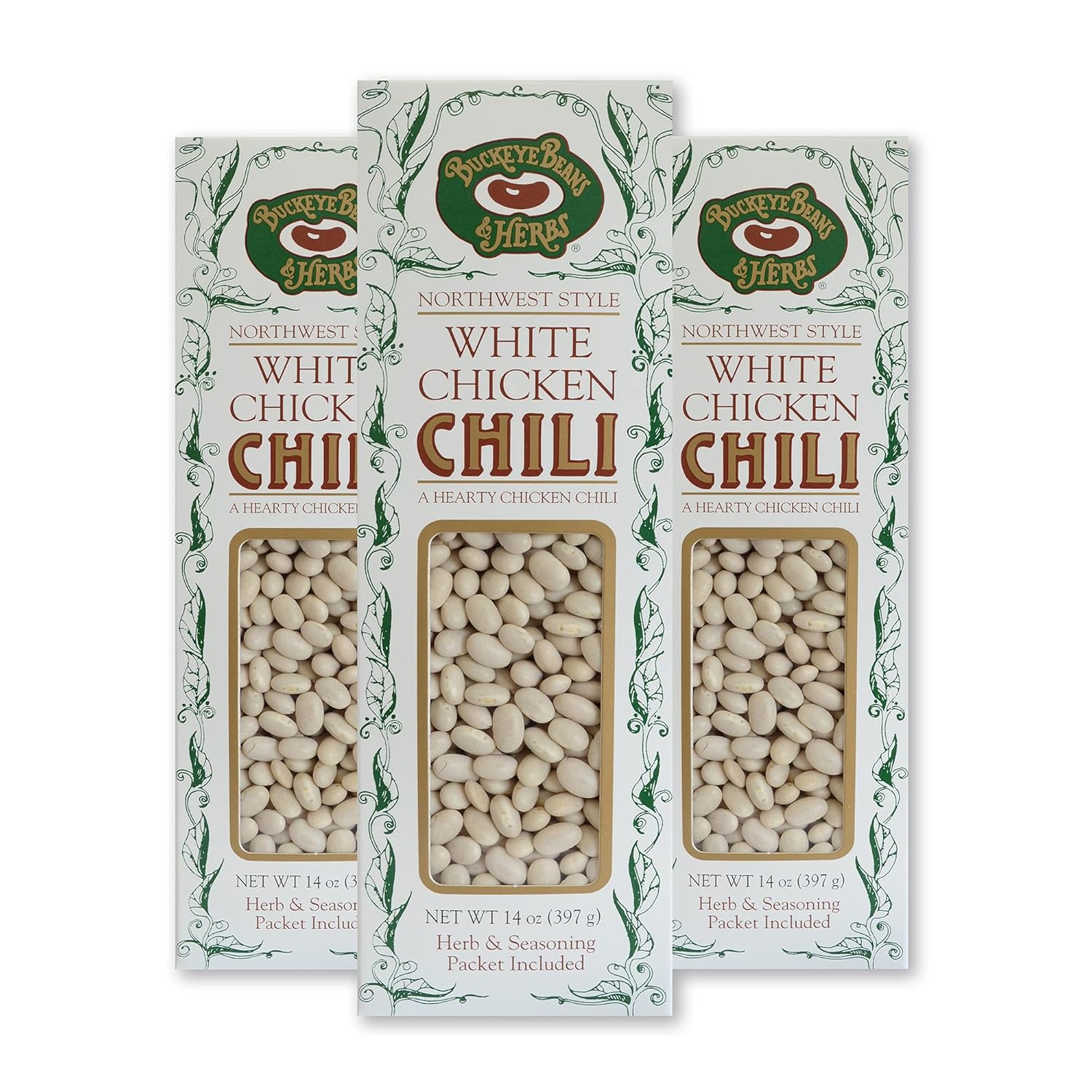 Amazon.com : Buckeye Beans & Herbs, White Chicken Chili Mix, Herb ...