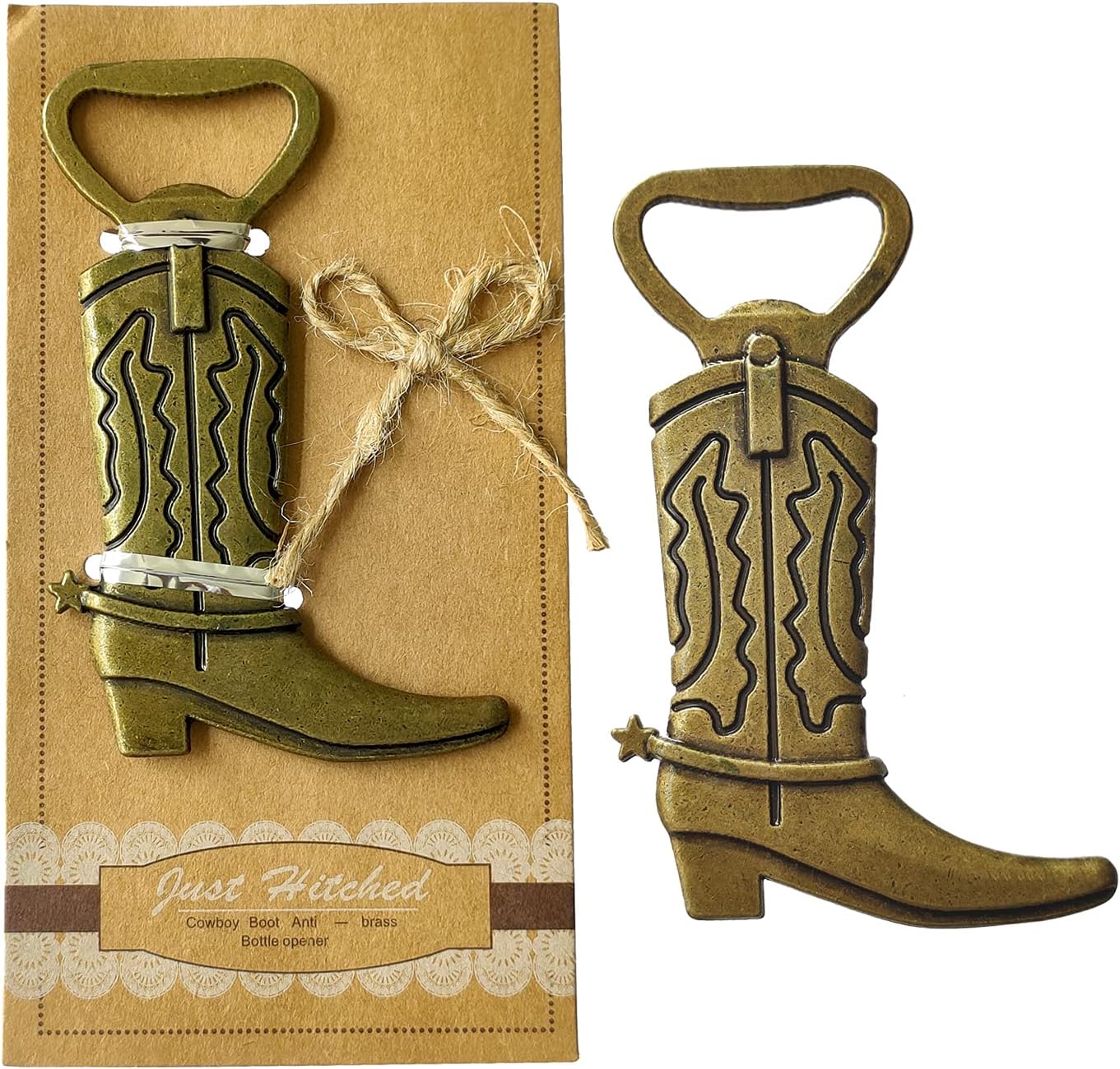 Amazon.com: Cowboy Boot Bottle Openers with Exquisite Packaging, 12 Pcs ...