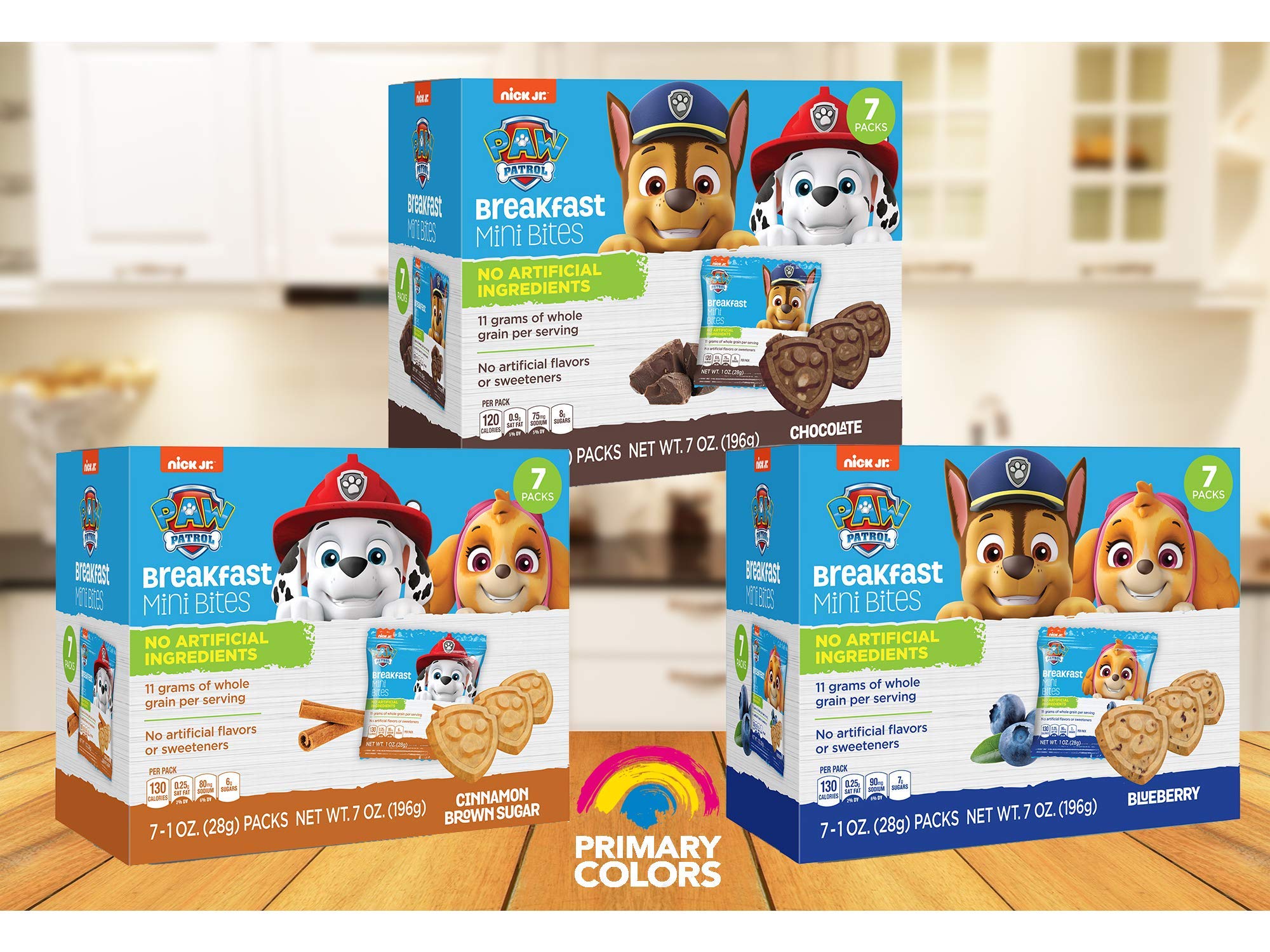 Buy PJ Masks Blueberry Breakfast Bites - 7 Pack Snack Box for Kids ...