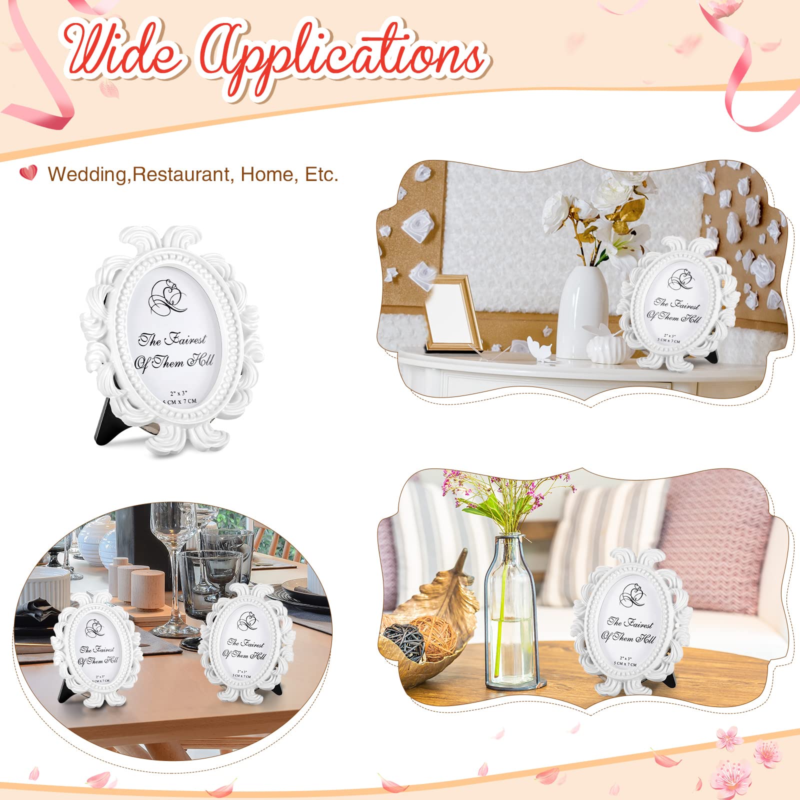 Snapklik.com : Vicenpal Small Vintage Picture Frames Antique Baroque ...