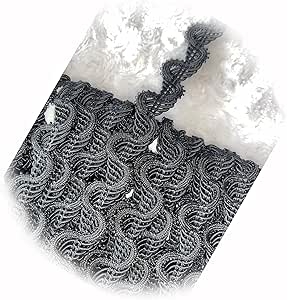 Amazon.com: New 5.5 Yards Black GIMP Non Stretch Sewing Upholstery Trim ...