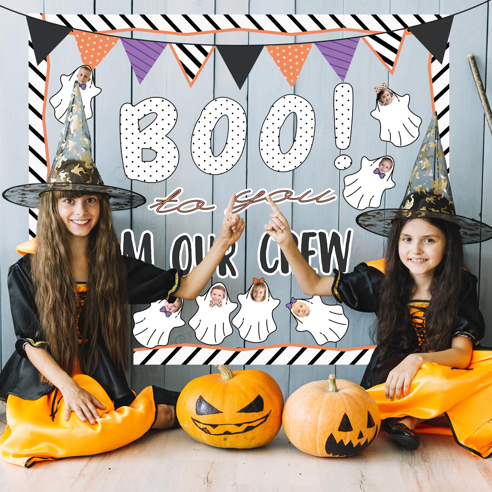 Snapklik.com : VABAMNA Halloween Classroom Bulletin Board Decorations ...