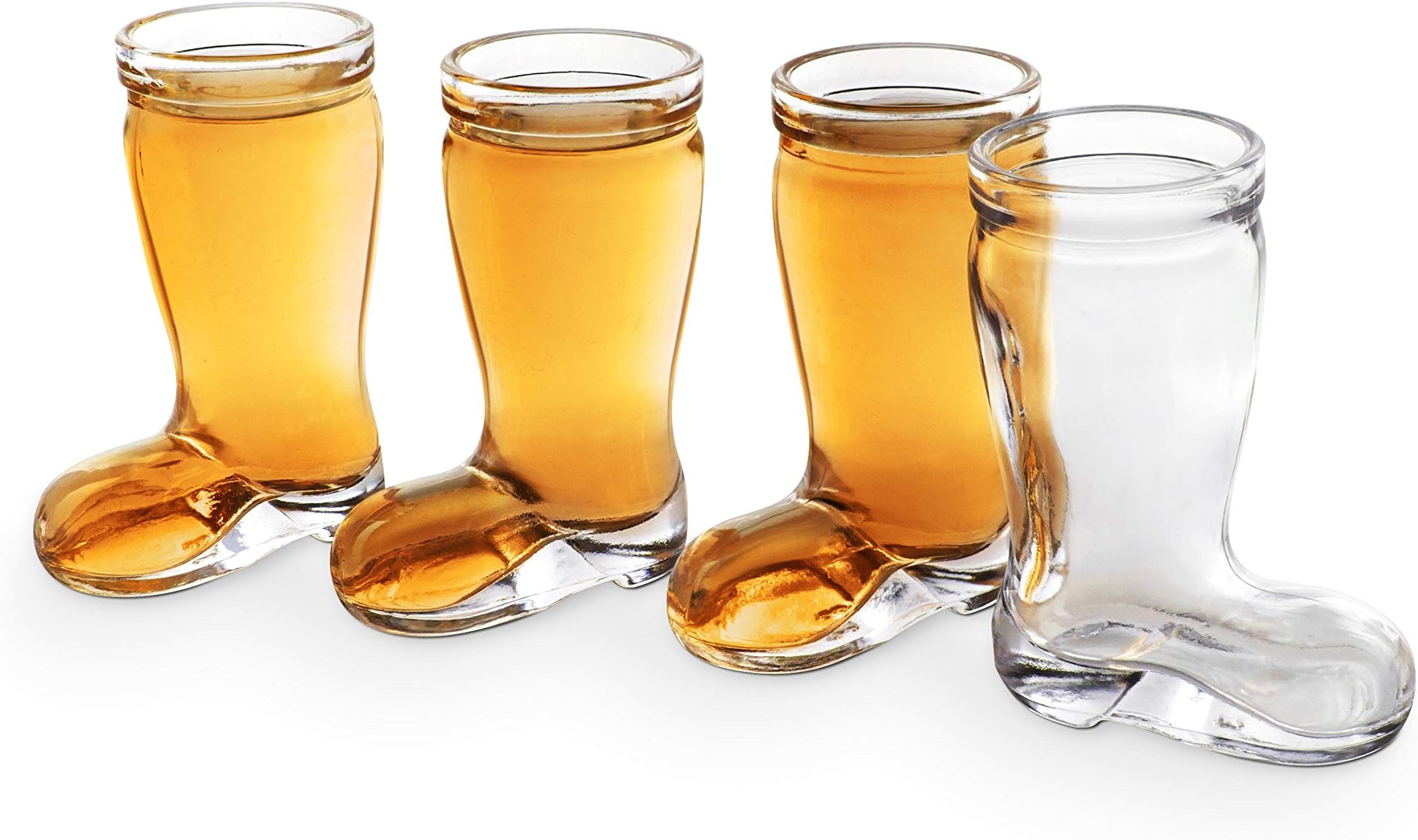 Amazon.com | BARCONIC 1.5 oz Mini Boot Shot Glass: Shot Glasses