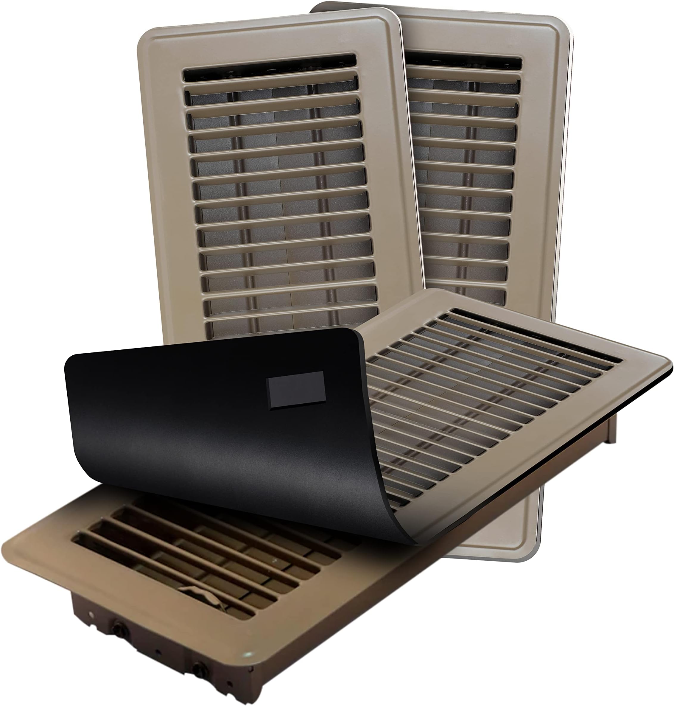 PATIKIL 19.7"x9.8" Magnetic Vent Cover, Floor Wall Air Registers Cover ...