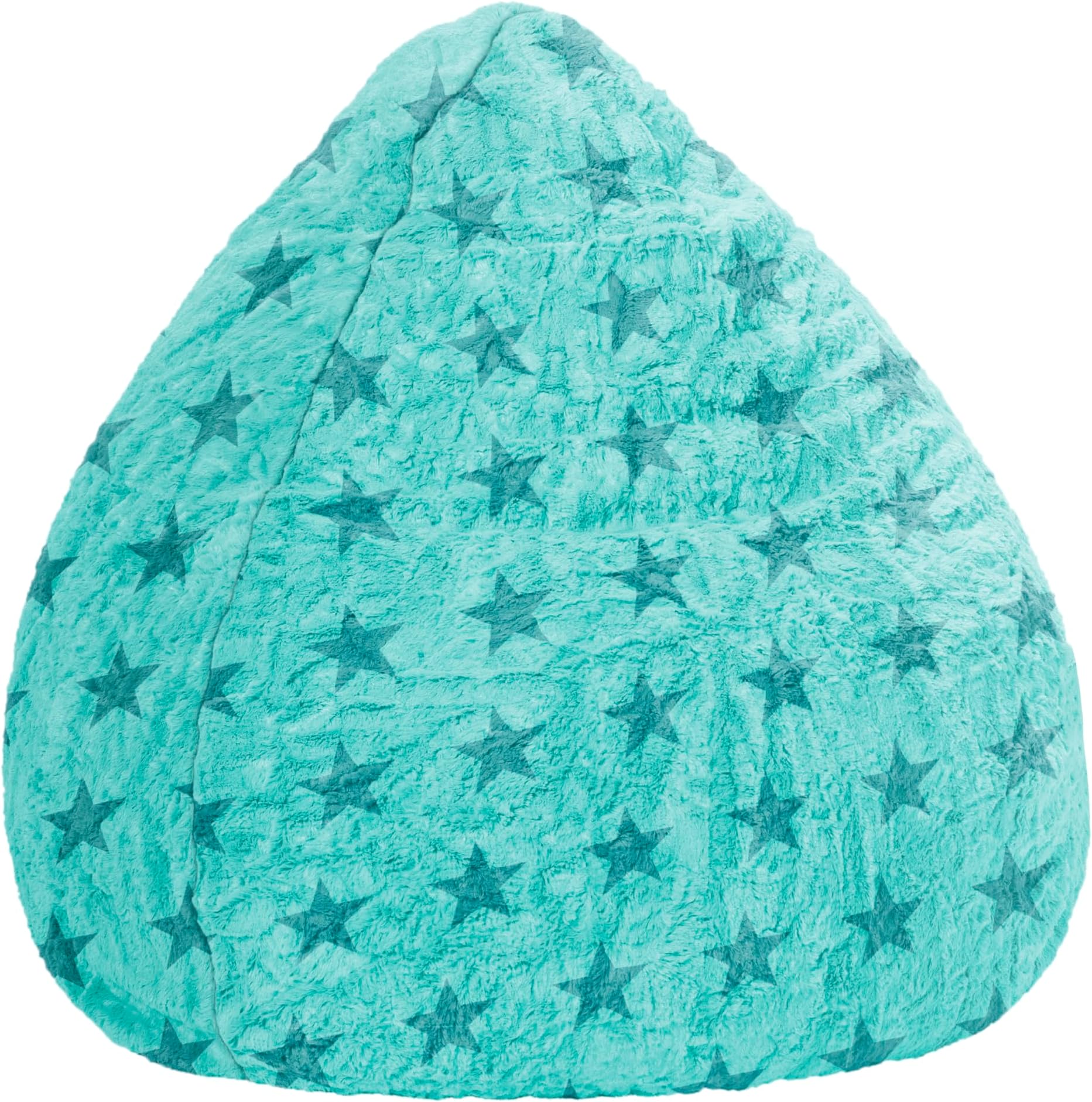 Sitting Point Sitzsack Fluffy L ca. 120 Liter grün (bis ca. 7 Jahre ...