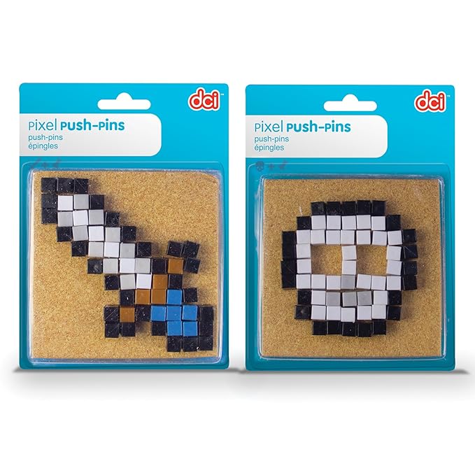 DCI Pixel Push Pins, Assorted Sword or Skull : Amazon.in: Office Products