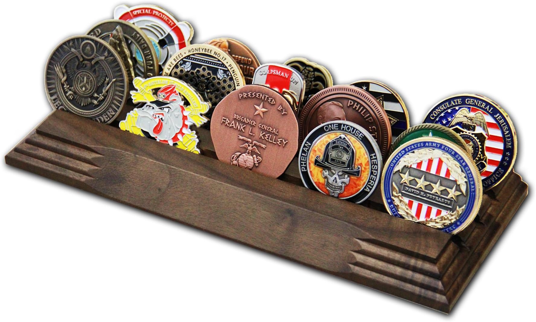 Amazon.com: Military Coin Display Stand - Amazing Military Challenge ...