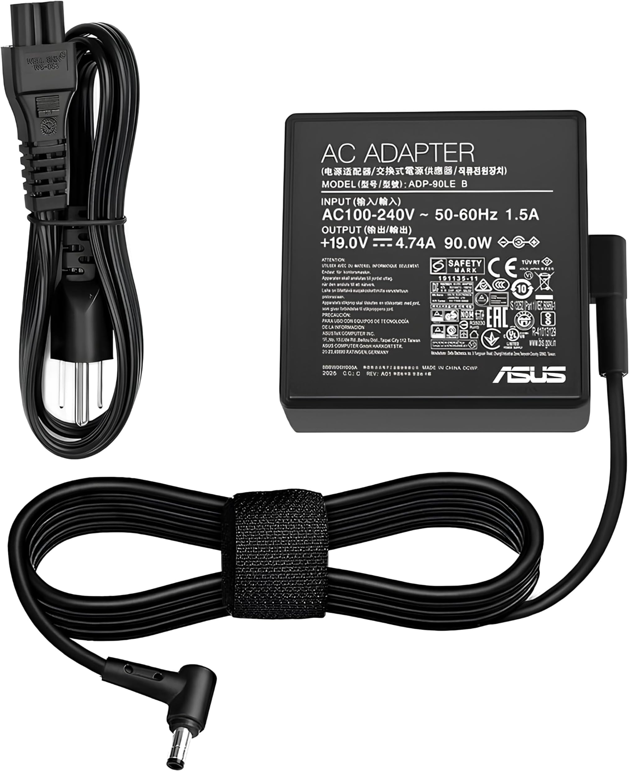 Amazon.com: 90W Charger ADP-90LE B for ROG Asus Vivobook 15X 14X 16X ...