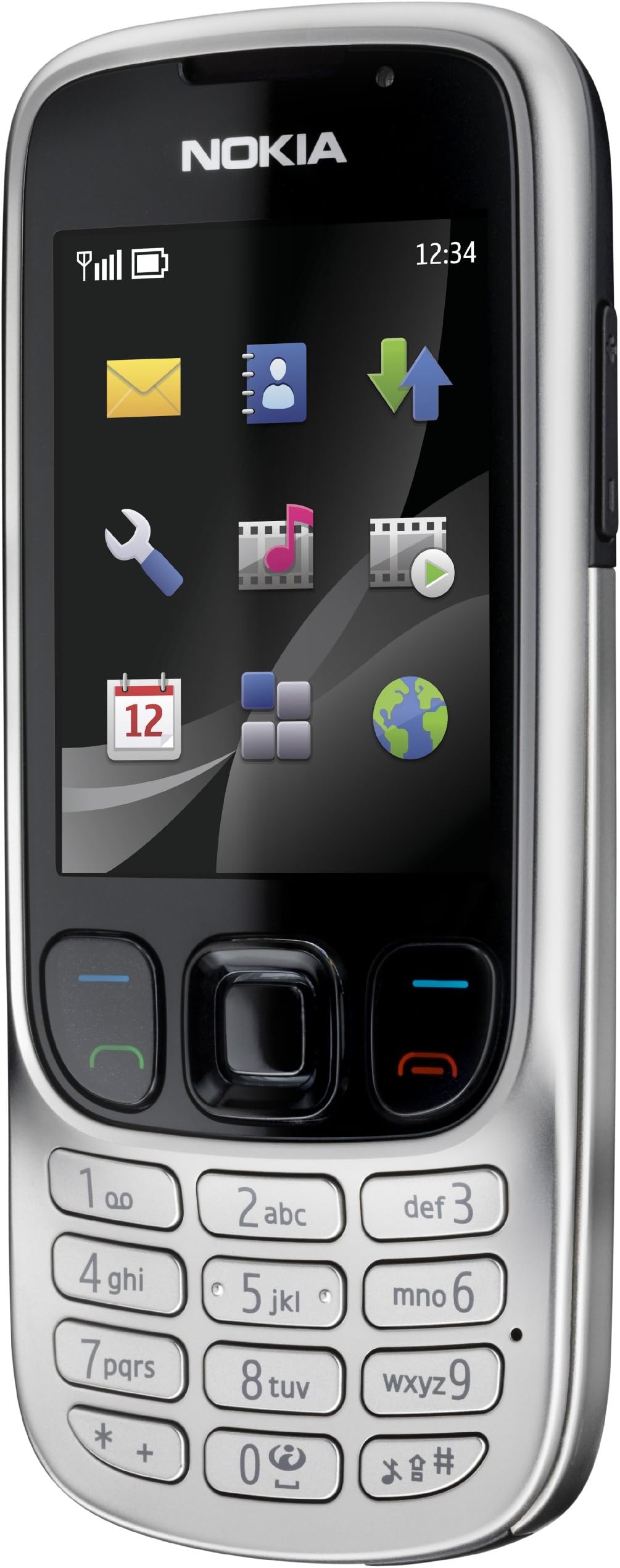 Nokia 6300 , unlocked, 7.8 GB, Black Silver Handy: Amazon.de ...