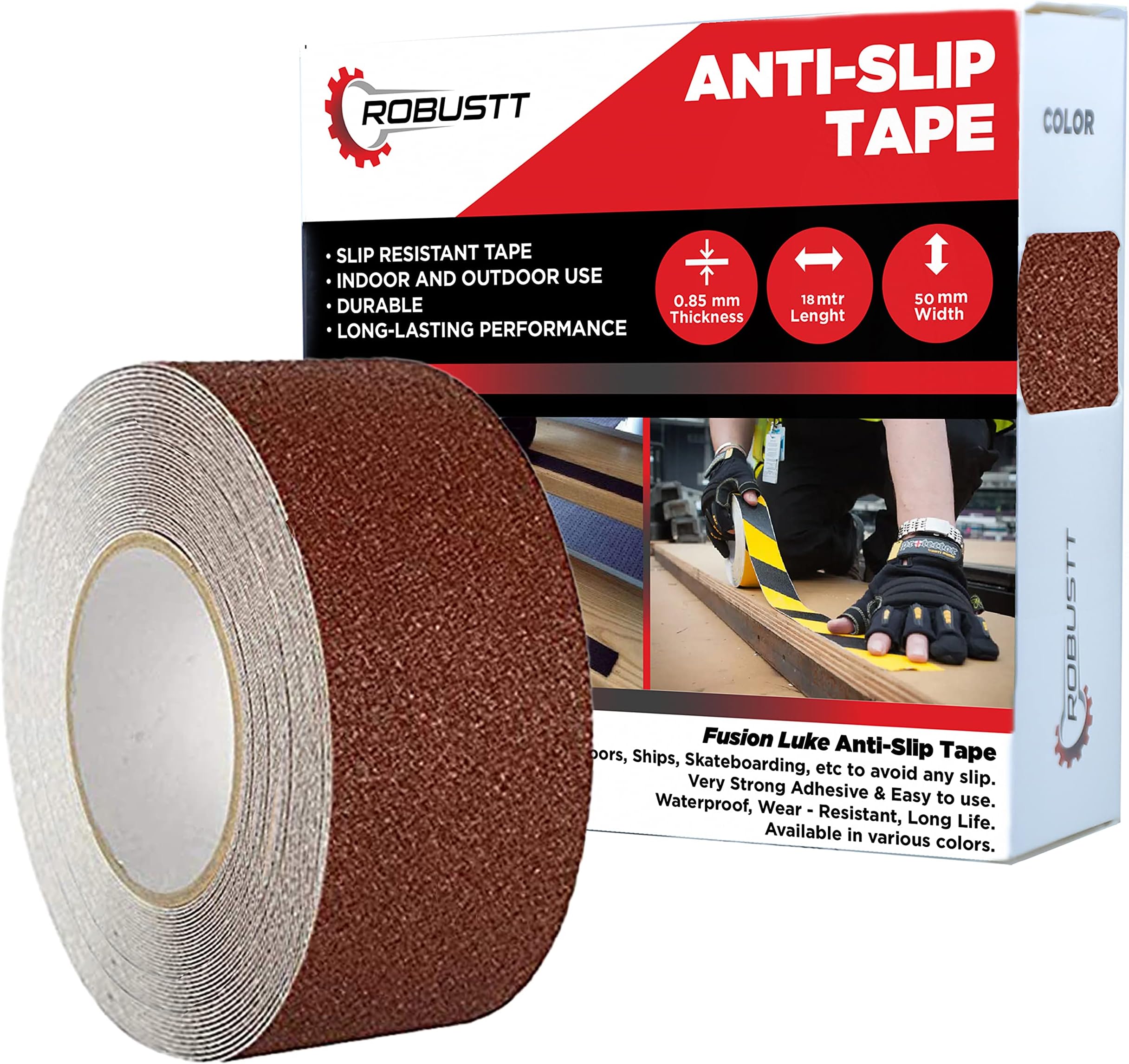 3M ANTI SKID TAPE 2" WIDTH 60 FEET LENGTH : Amazon.in: Health ...
