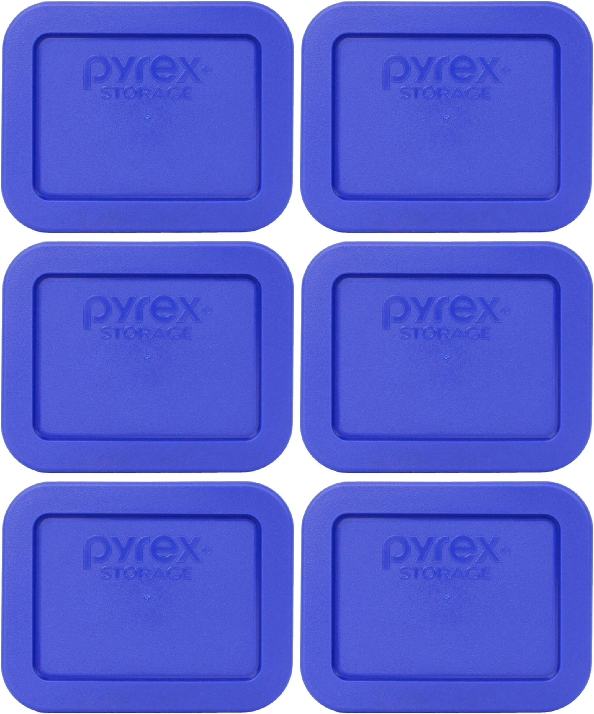 Amazon.com: Pyrex 234-PC 4qt Red Rectangle Plastic Food Storage Lid ...