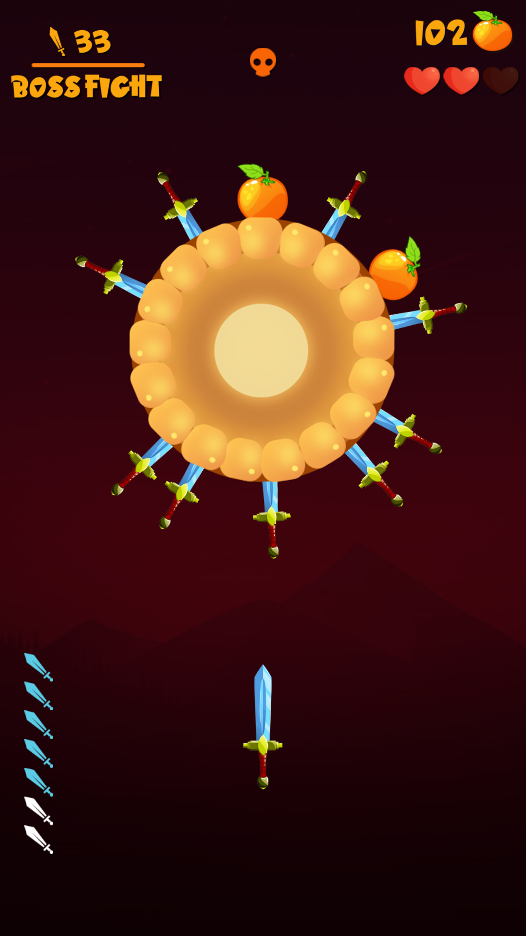 Knife Shooter: Knife Throw & Hit Challenge. An addictive hitting knife ...