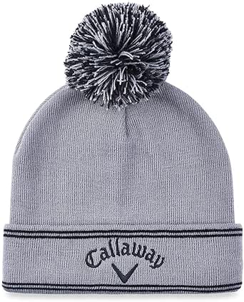 Amazon.com: Callaway Golf Knit Classic Beanie Collection (Charcoal ...