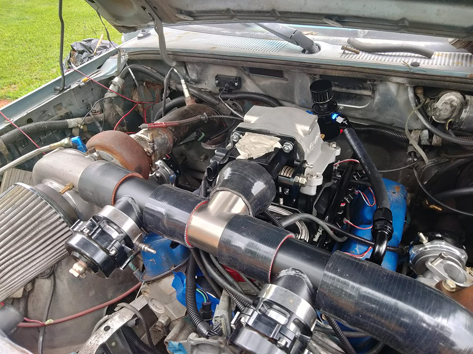 Amazon.com: Holley EFI Intake Elbow, Ford Throttle 4150 Flange : Automotive