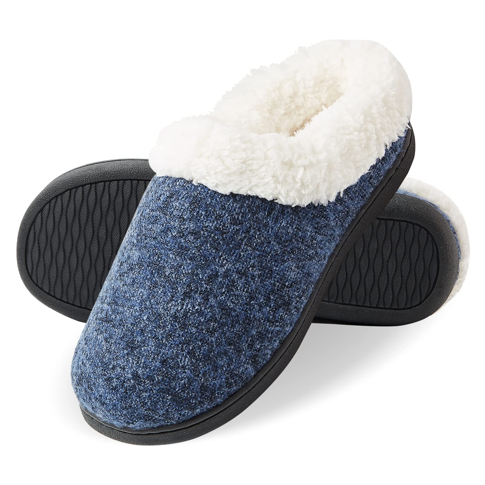 Brand New Job Lot Pallet - Memory Foam Moccasin Slippers - 115 Items ...