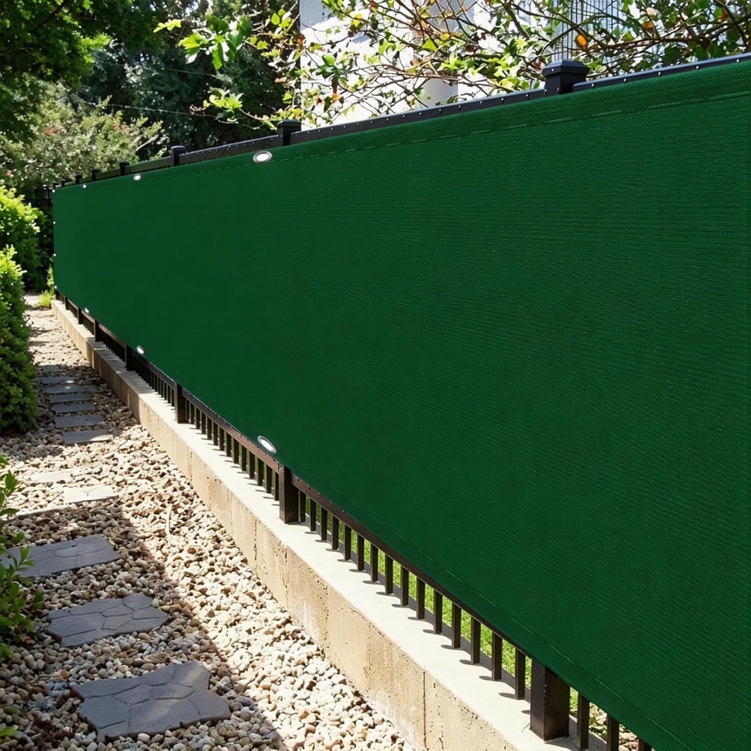 XUEHMIN Balcony Cover 60 x 375 cm UV Protection Sun Wind, Blockage ...