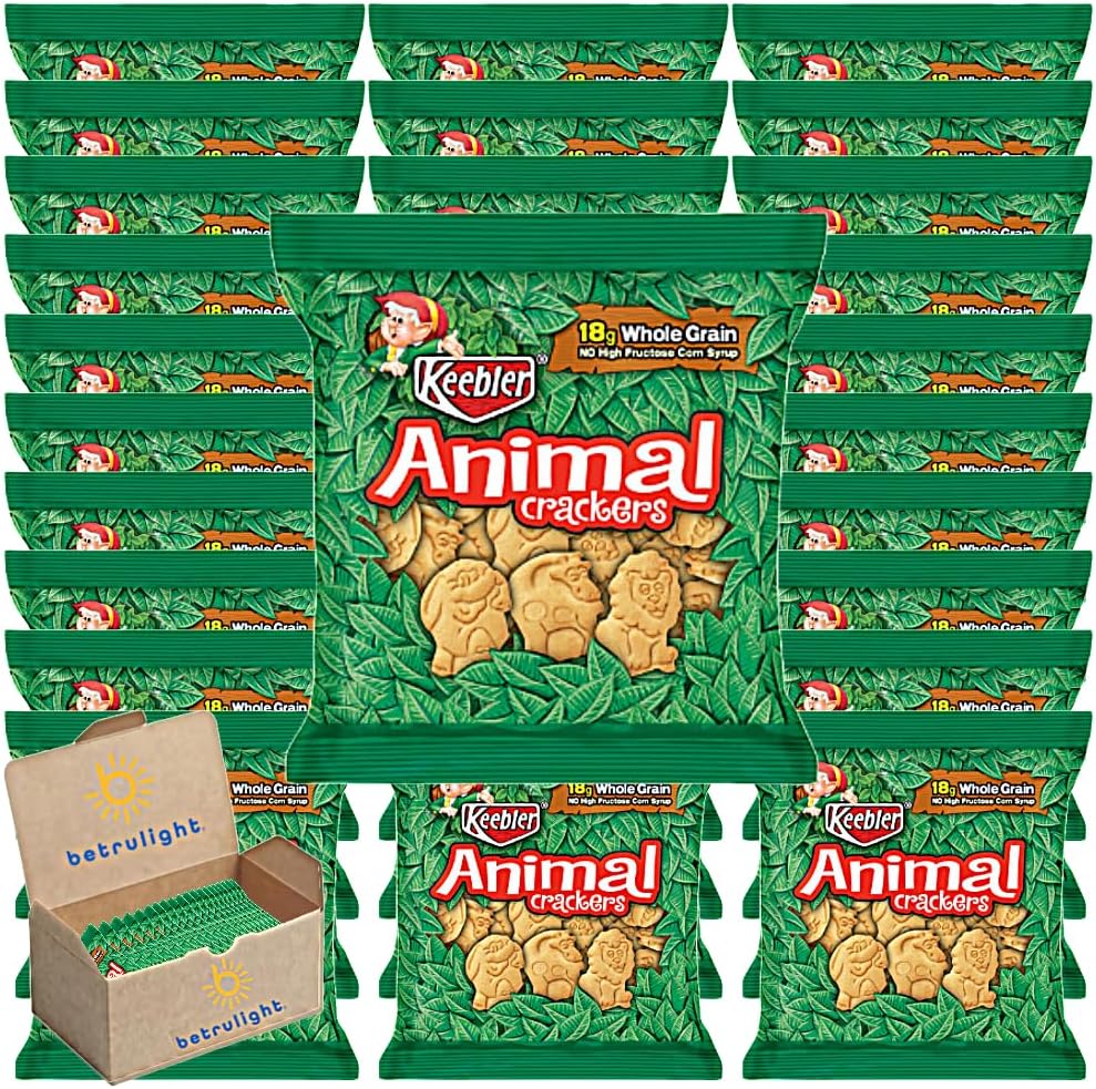 Amazon.com: Barnum's Animal Crackers, 1-Ounce Bags (Pack of 72)