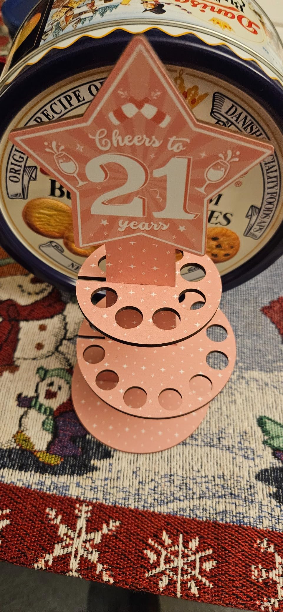 Amazon.com: Xylolfsty 21st Birthday Money Holder Cash Cake Money Card ...