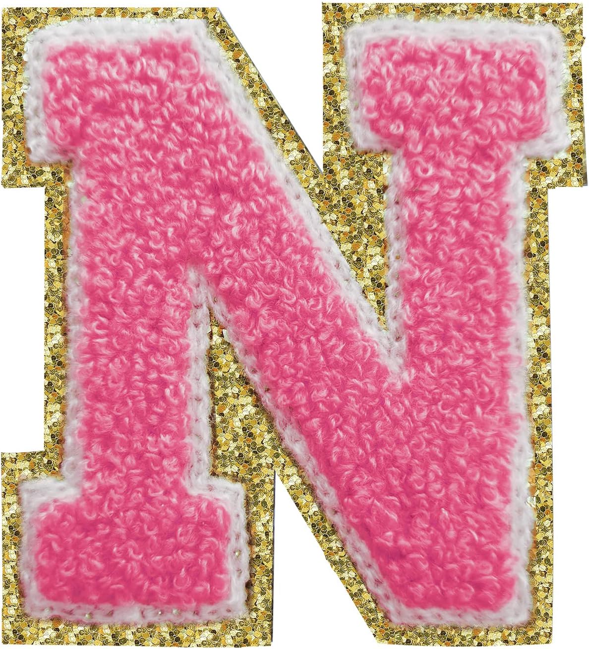 Amazon.com: Letter Patches Iron on 3Pcs Chenille Letters for Jackets ...