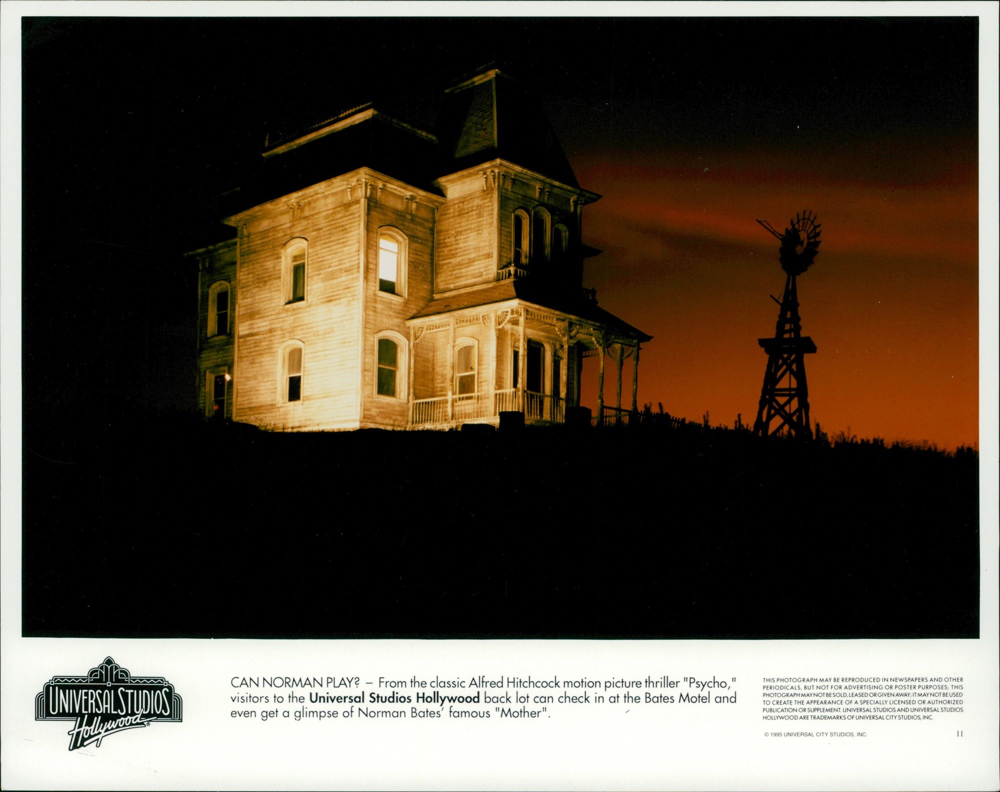 Norman Bates Mother Window