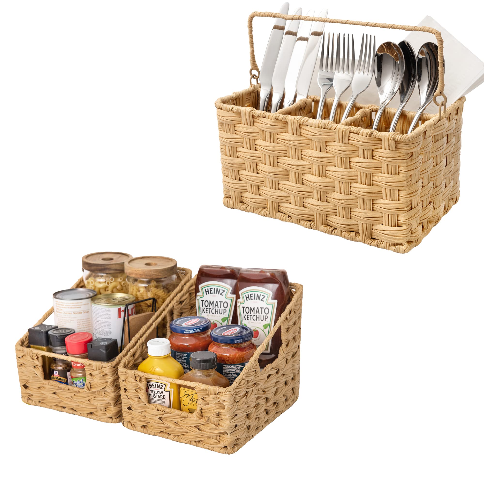 Amazon.com: GRANNY SAYS Bundle of 2-Pack Organizing Baskets For Shelves ...