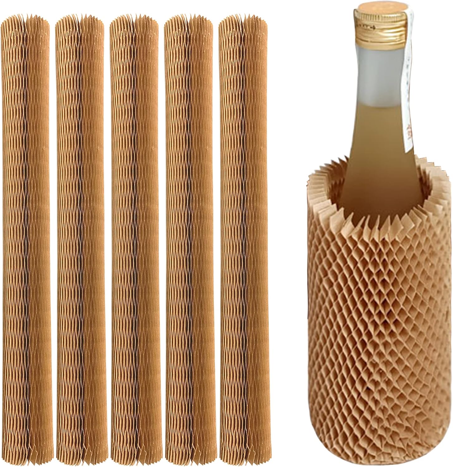 Amazon.com : Honeycomb Packing Paper Wrap- 8.66in Honeycomb Cushioning ...