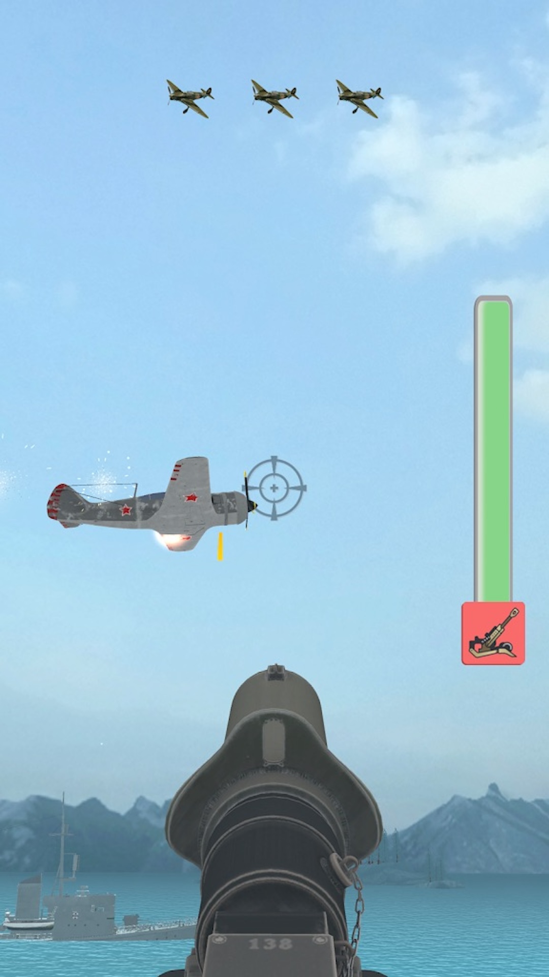 Coast Defender: Shooting game - battleship vs fighter jets - App on ...