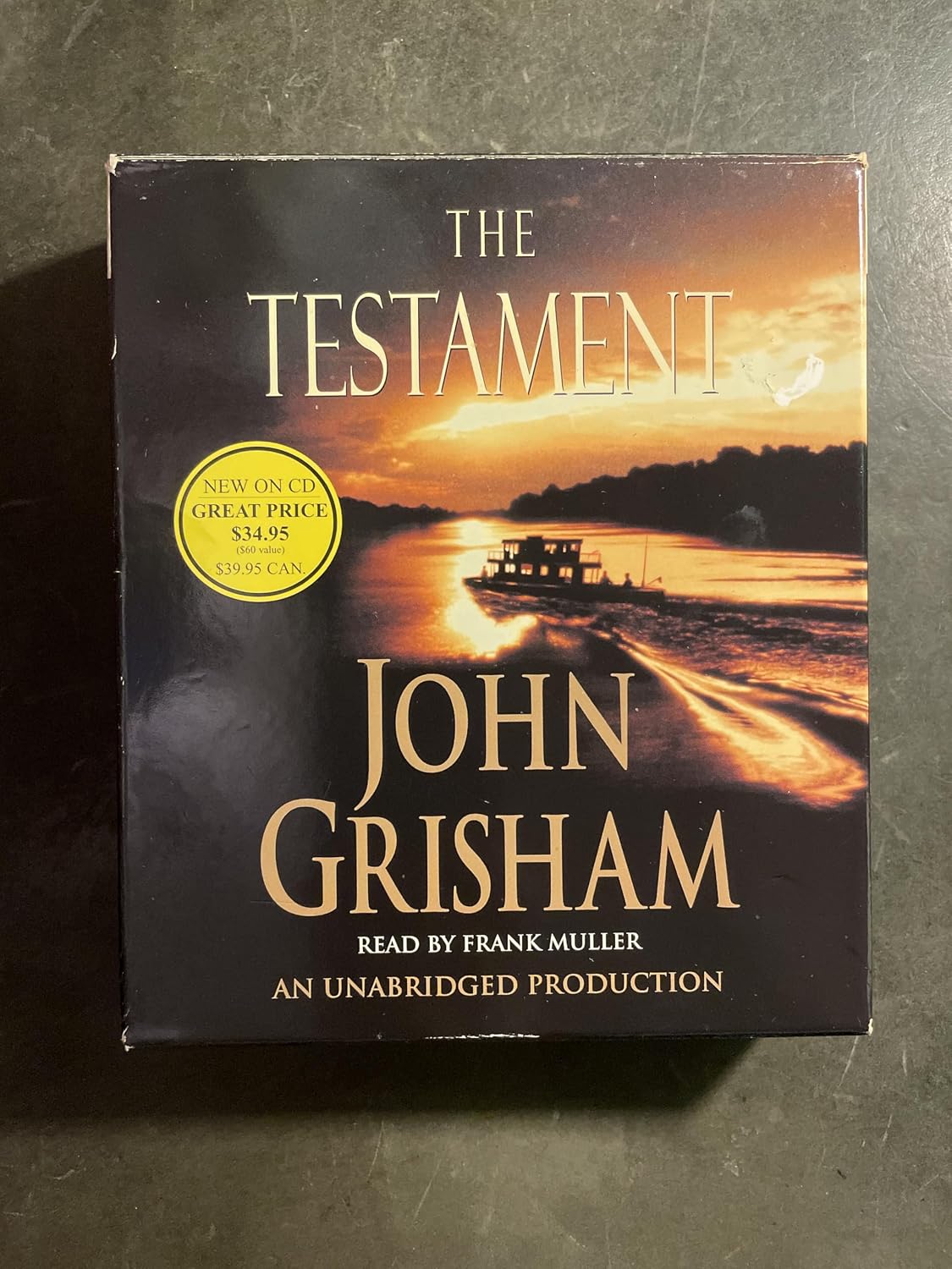 The Testament: Grisham, John, Muller, Frank: 9780739359327: Amazon.com ...
