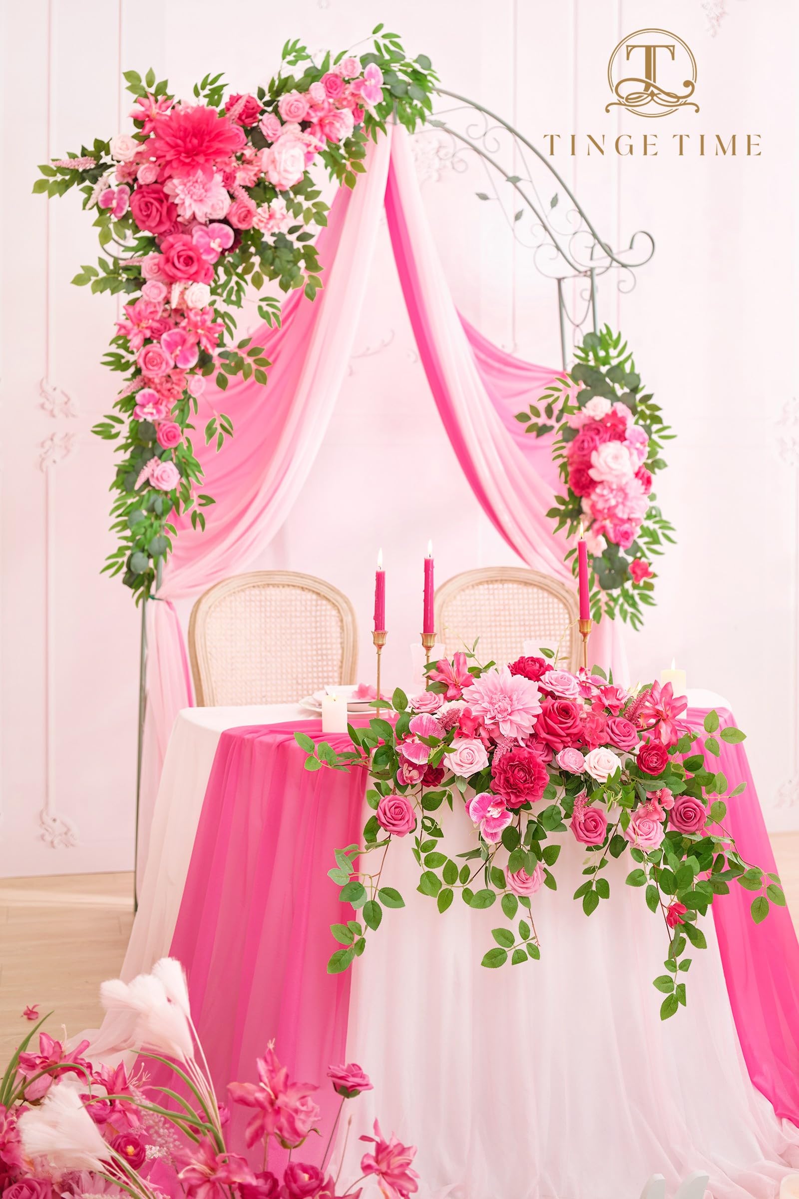 Pink Sweetheart Table Decoration