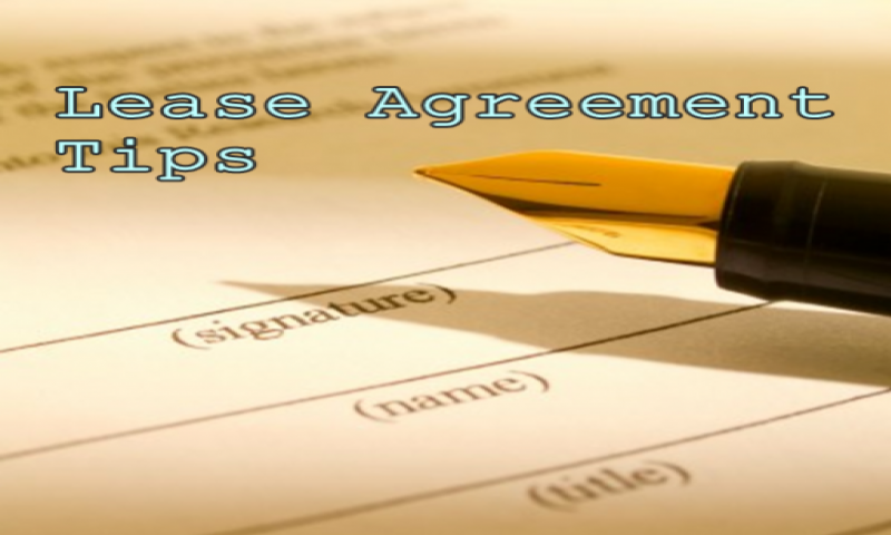 Lease Agreement Tips - App on Amazon Appstore