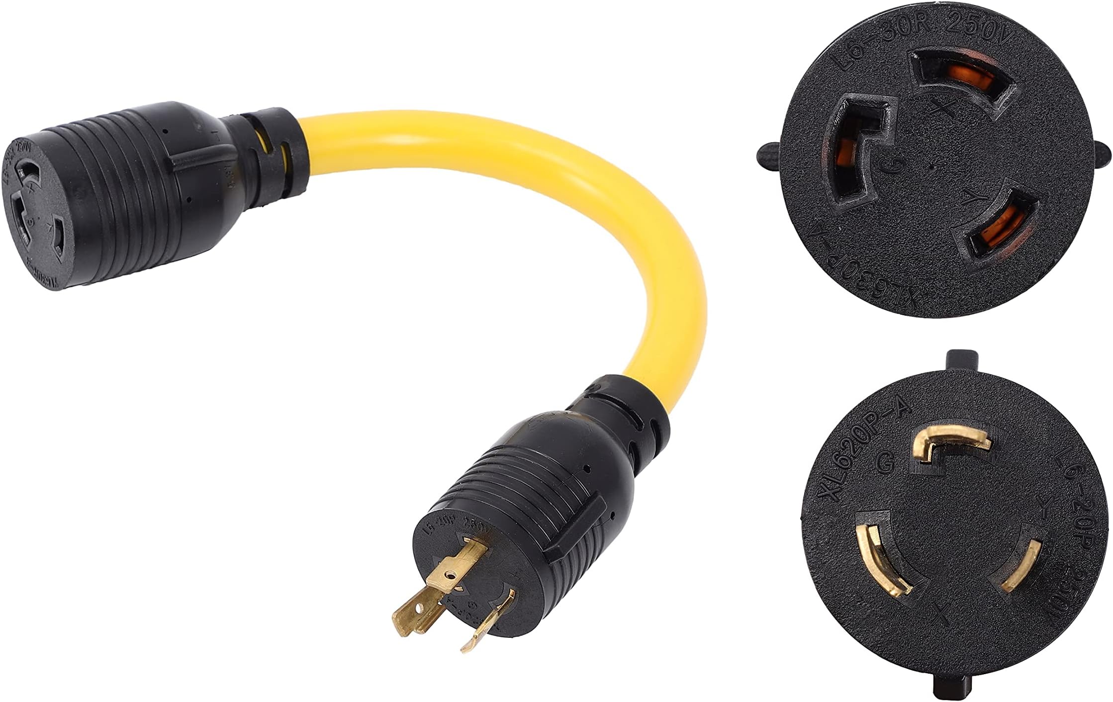 Amazon.com: Boston Industrial Twist-To-Lock Converter Adapter 15A Male ...
