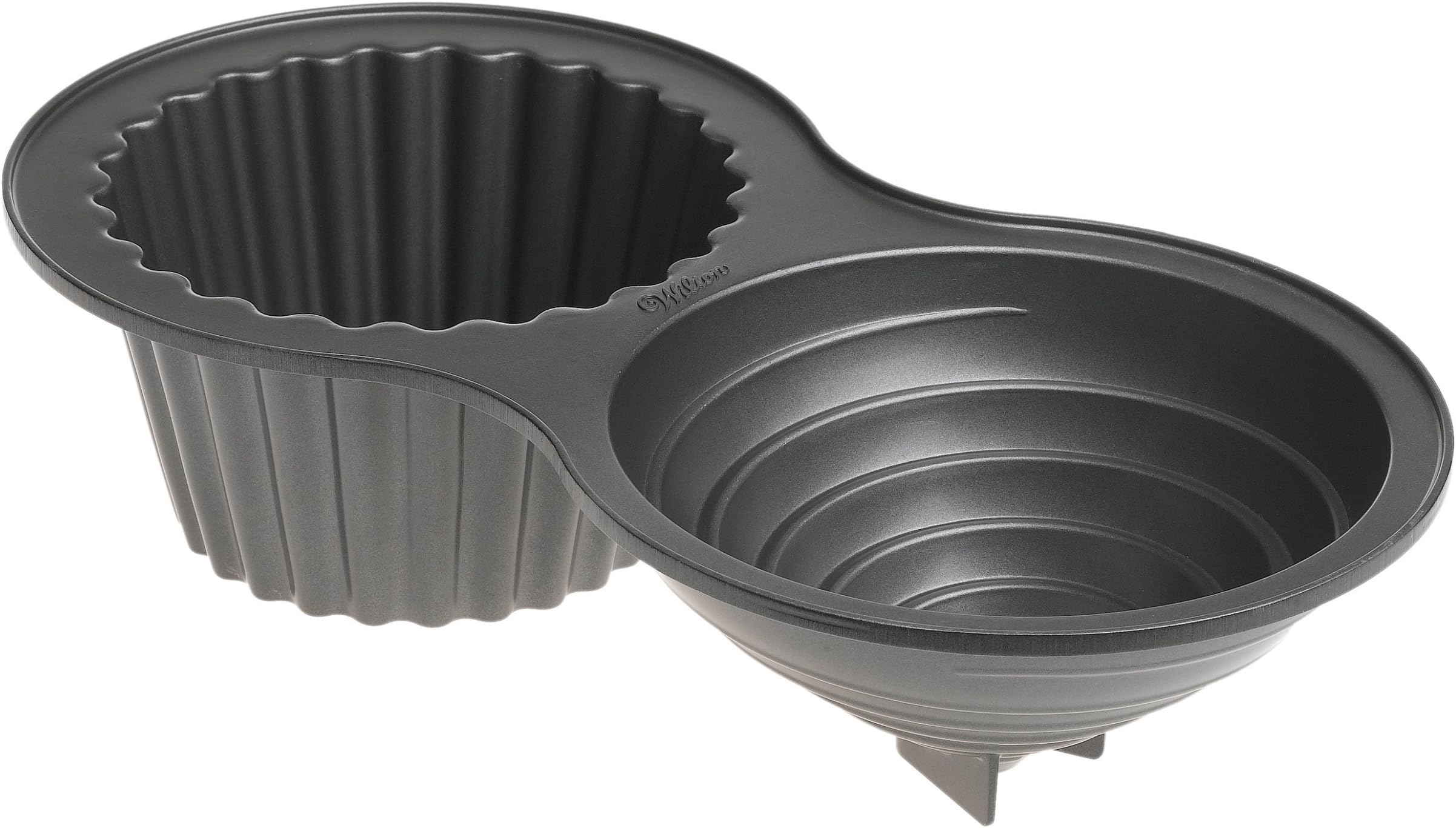 Amazon.com: Gourmia GPA9395 Giant Cupcake Pan – Double Sided Two Half ...
