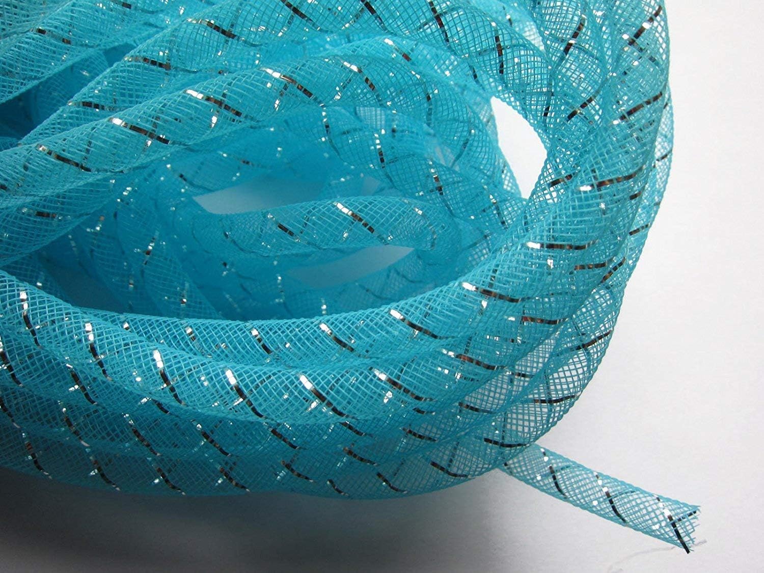 Amazon.com: YYCRAFT One Roll 25 Yards Solid Mesh Tube Deco Flex for ...