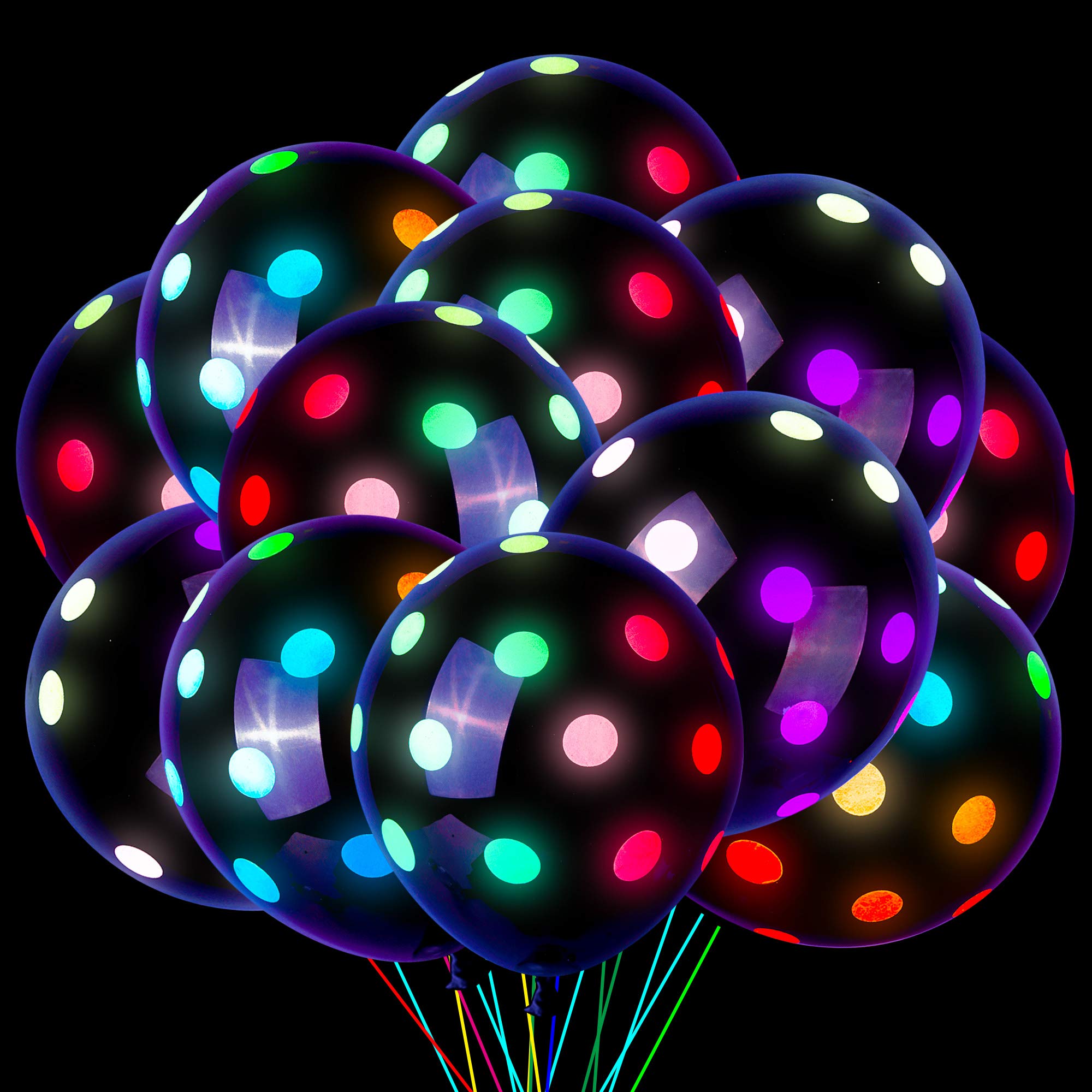 Balloons That Glow In The Dark Neon