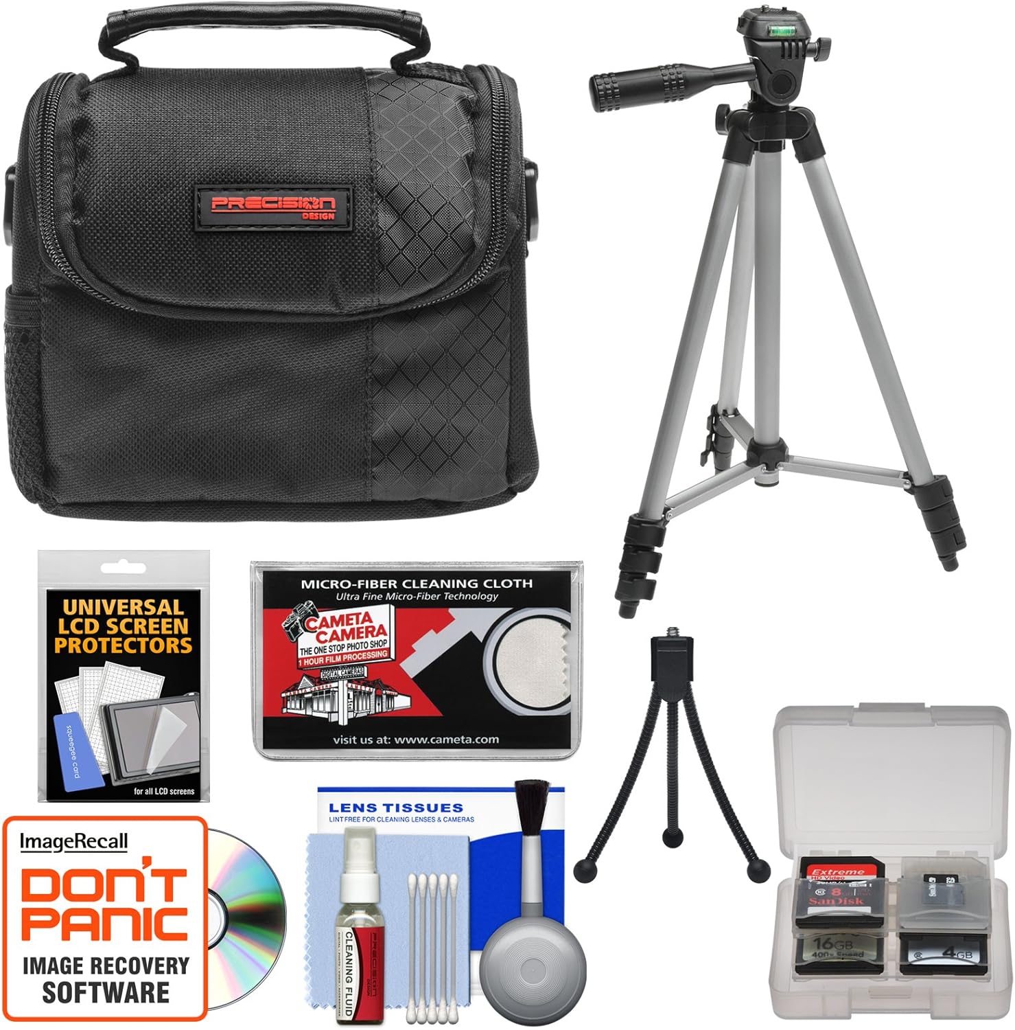 Amazon.com : Sony CyberShot Digital Cameras Accessory Kit with Camera ...