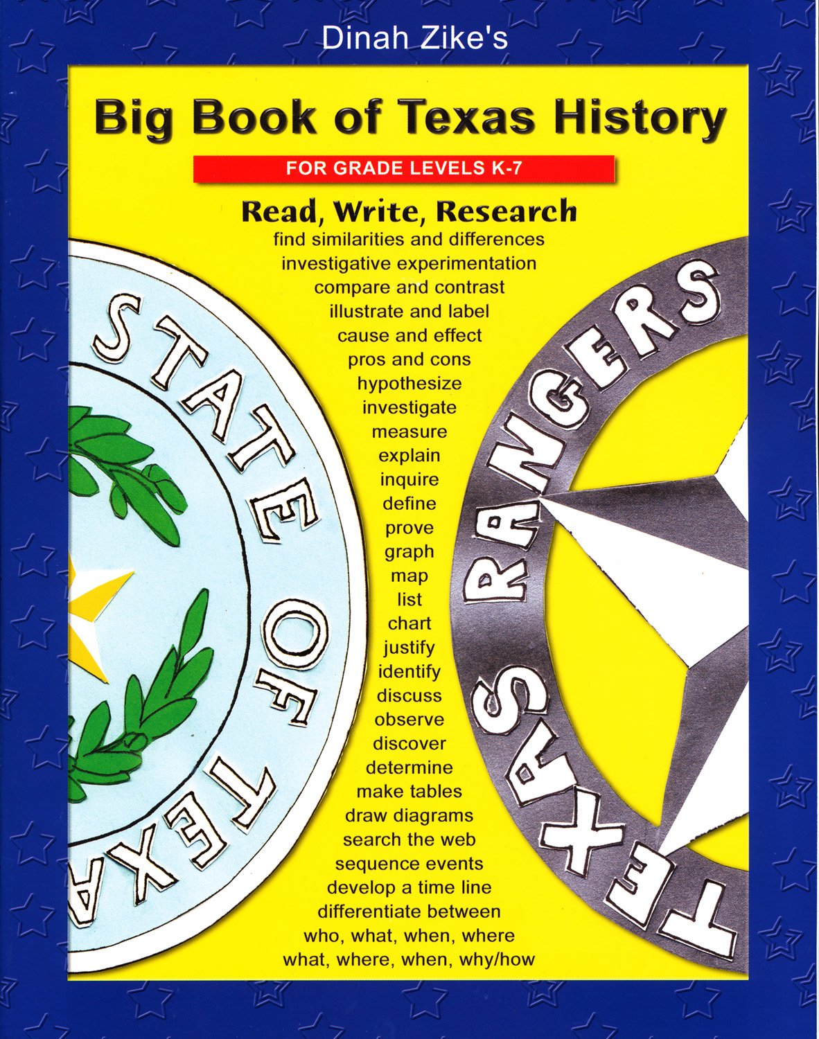 Big Book of Texas History (Grades K-7): Dinah Zike: 9781882796212 ...