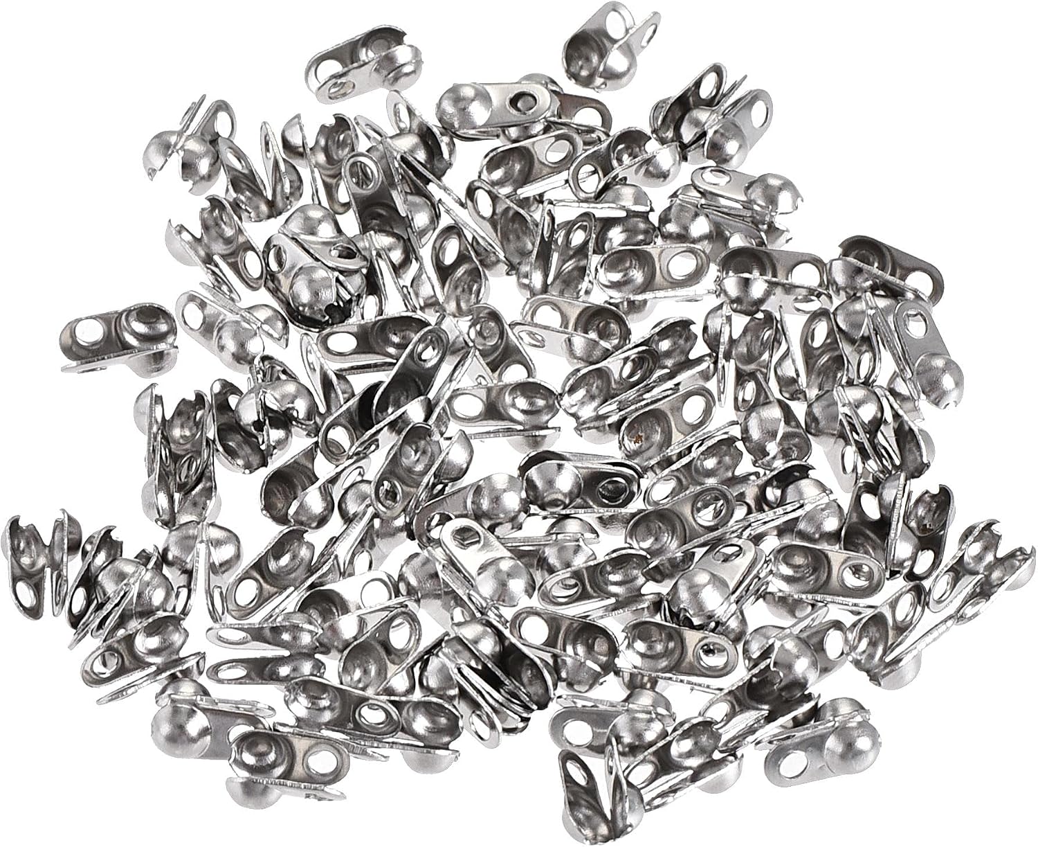 Amazon.com: uxcell Ball Chain Connector, 2.4mm Ball Tips Clamshell ...