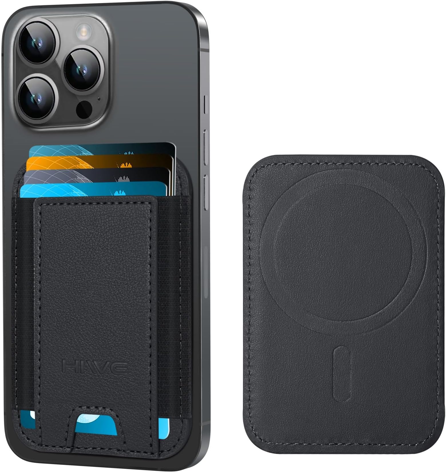 Amazon.com: S. Dawezo Magnetic Wallet Card Holder Compatible with ...