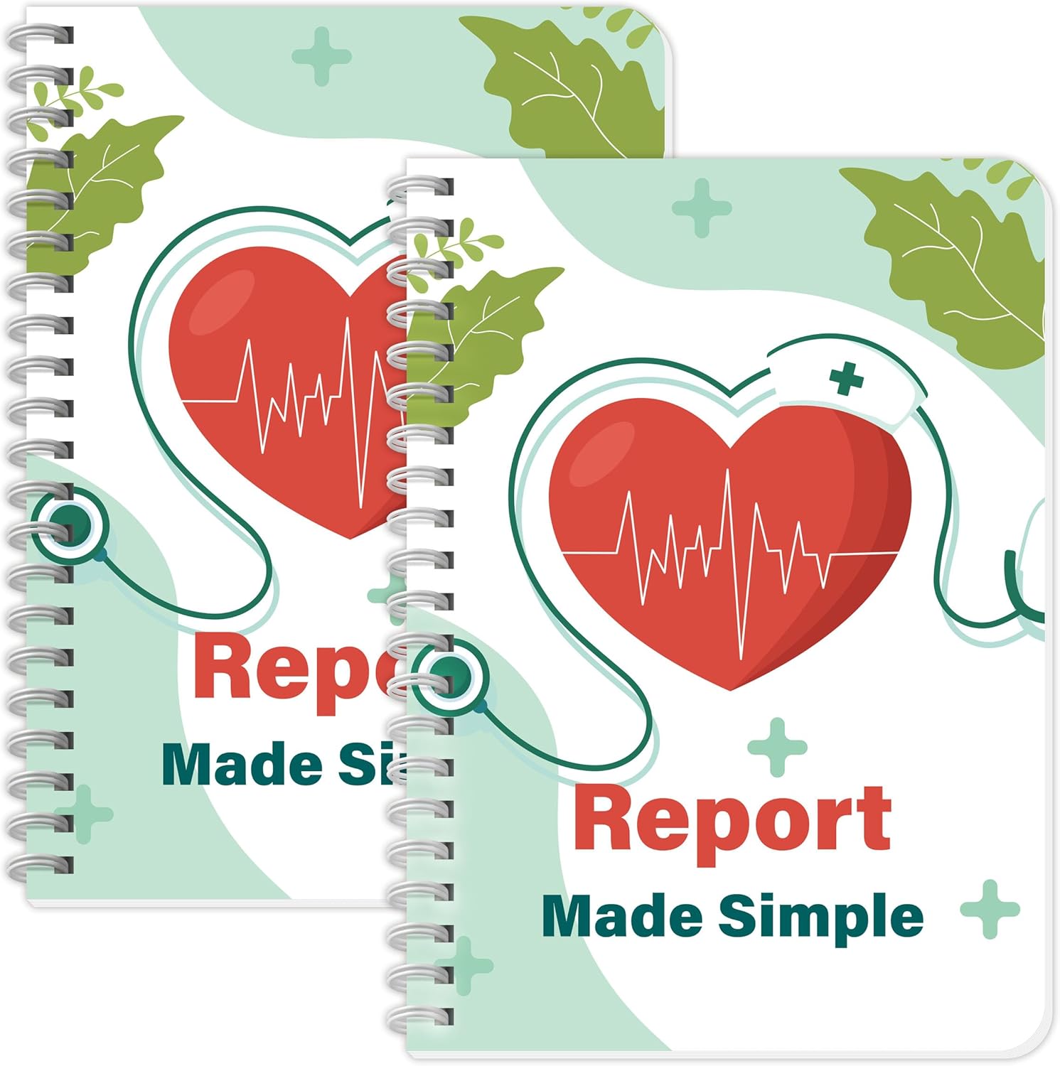 Amazon.com : INKNOTE 2Pcs Nurse report sheet notebook Nurse essentials ...