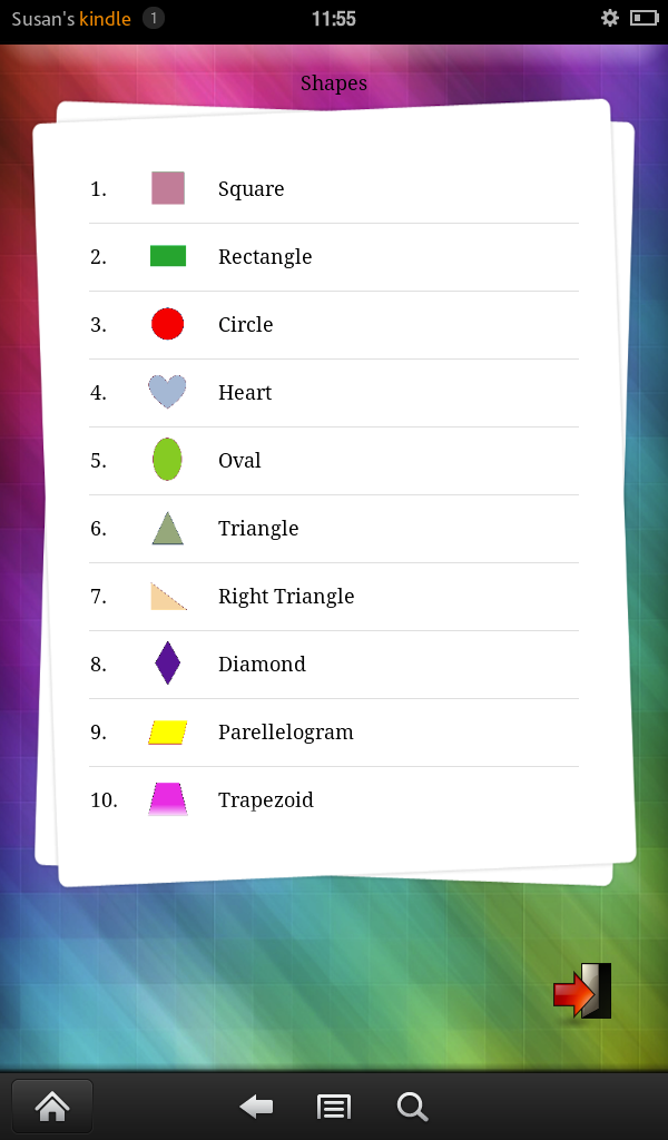 Shapes - App on Amazon Appstore