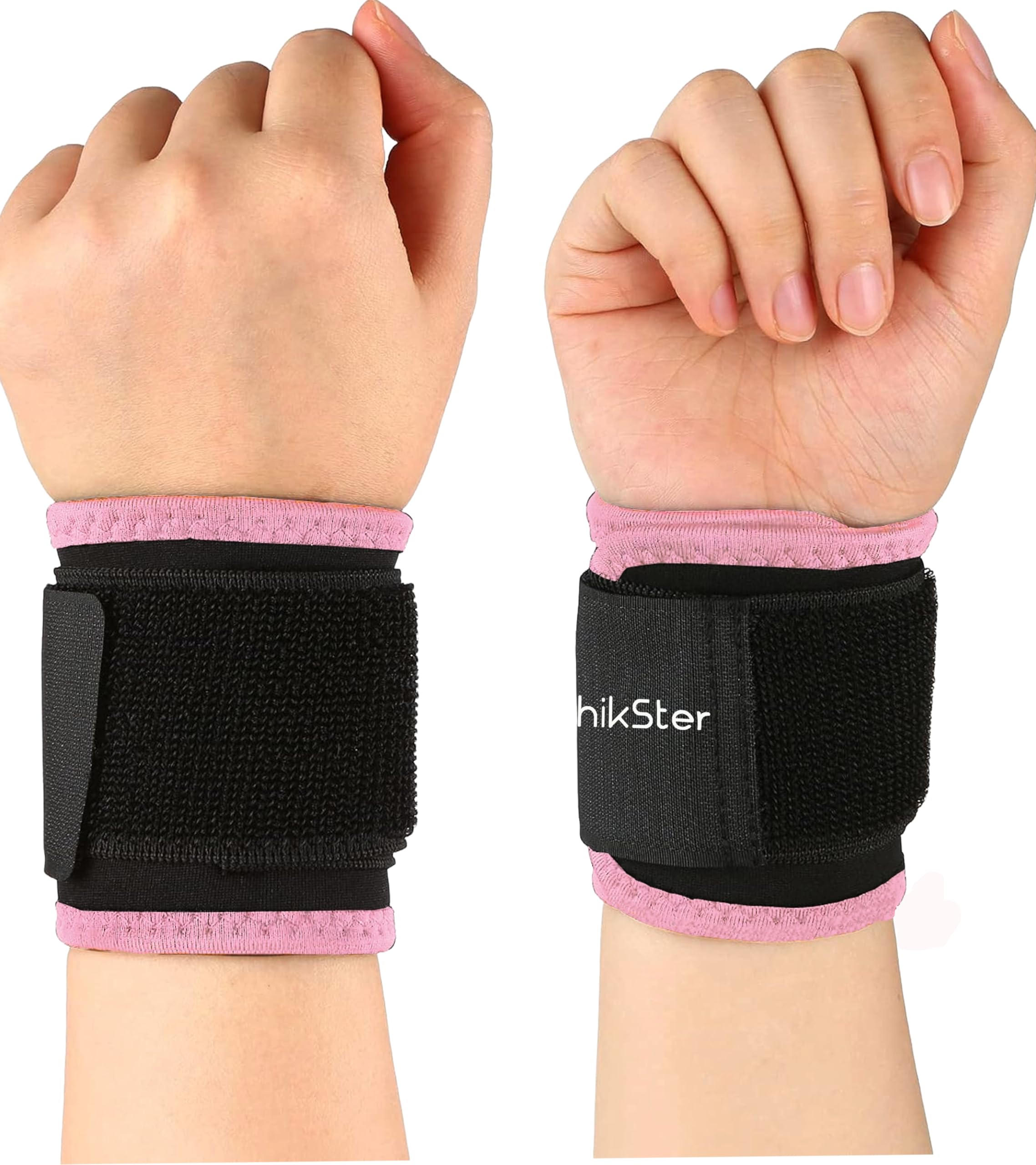 Hikster Wrist Support 2 Pack Wrist Compression Strap Wrist Guard Wrist ...