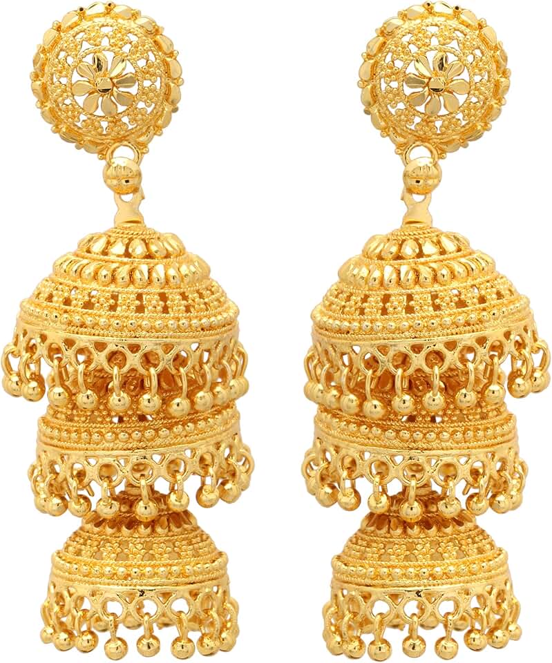 Amazon.in: Gold Jhumka