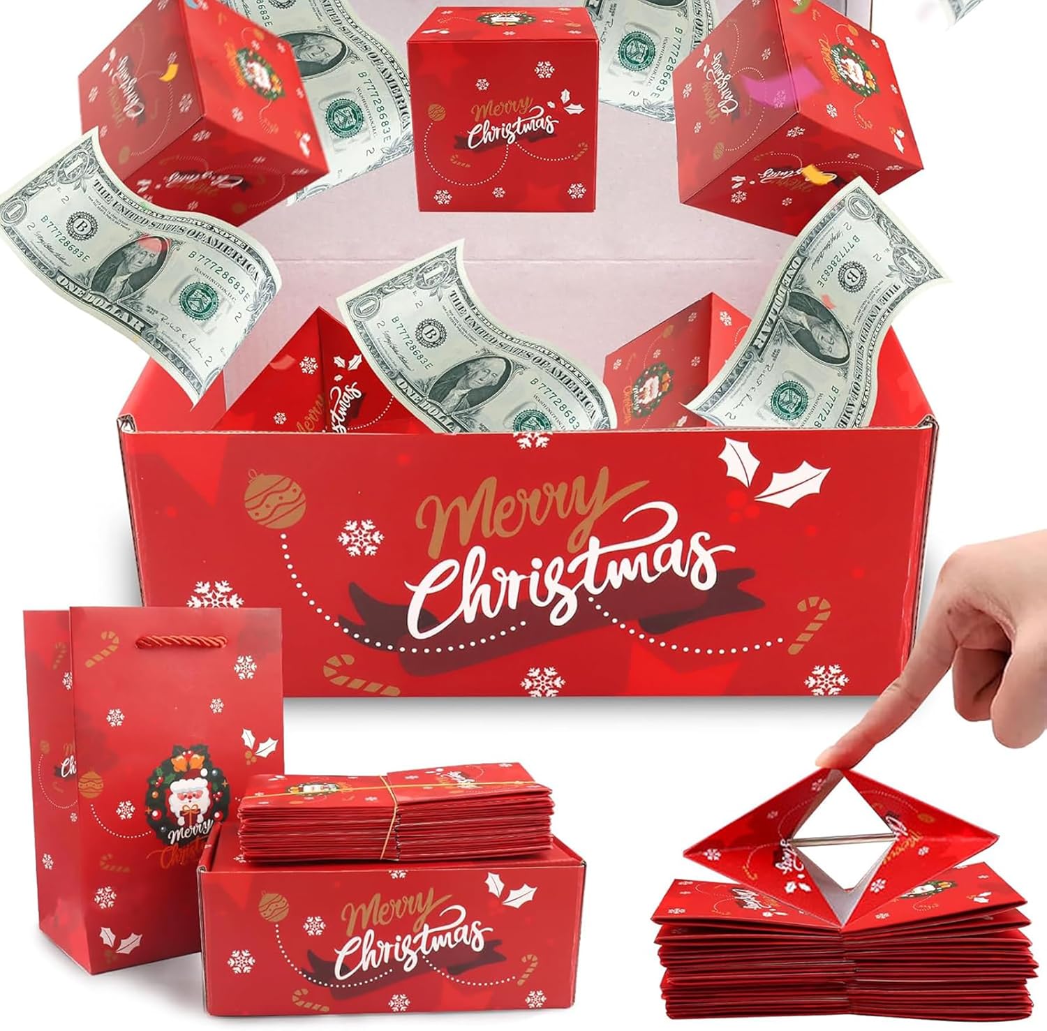 Amazon.com: Funoio Gift Boxes,Funoio Surprise Box Gift Box, Christmas ...