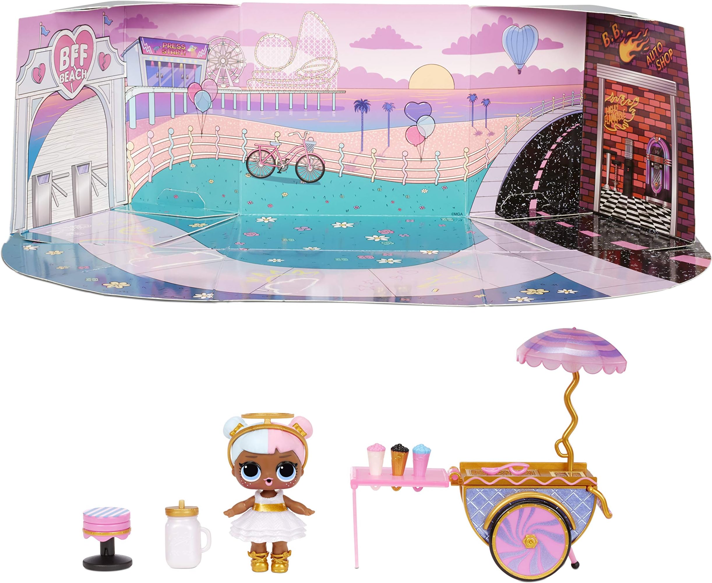 LOL Surprise OMG House of Surprises Playset - Vacay Lounge - Includes 3 ...
