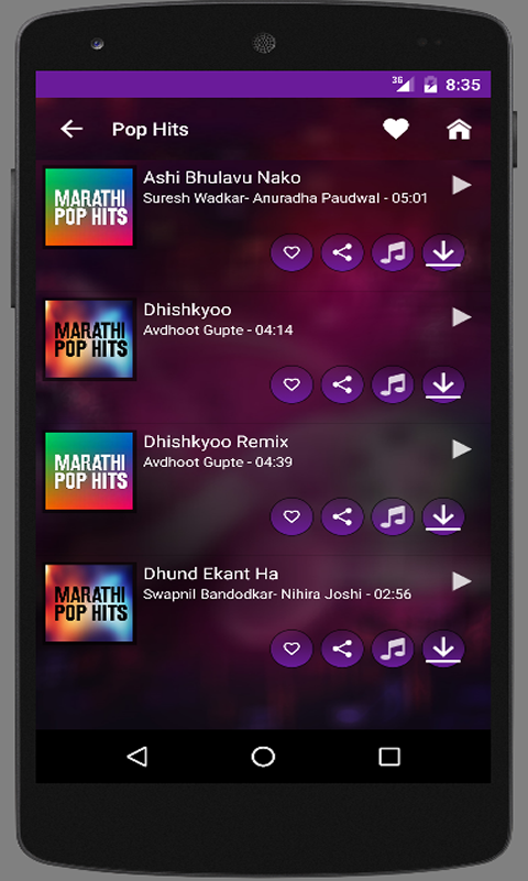 Marathi Super Hits:Amazon.de:Appstore for Android