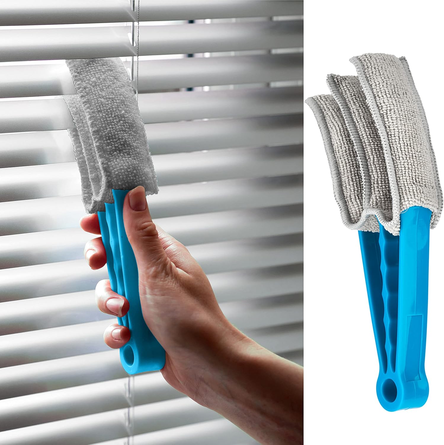 Homeshopa Triple Venetian Blind Cleaner, 1 Pack Window Blind Duster ...