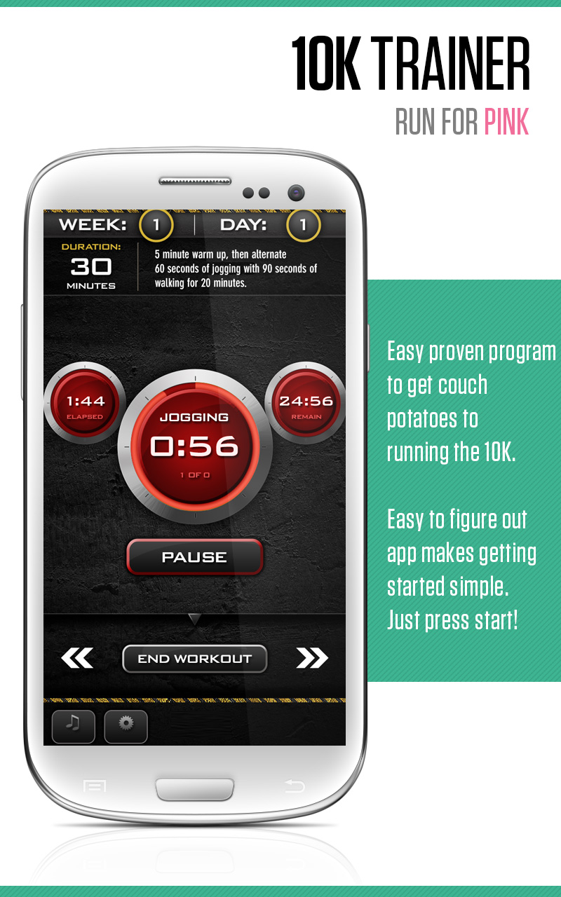 10K Runner Trainer - Couch to 10K:Amazon.com:Appstore for Android