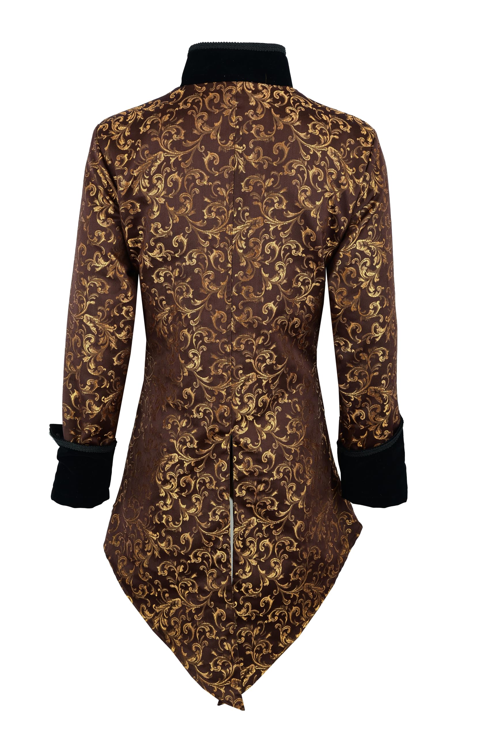 Snapklik.com : Darkrock Mens Steampunk Tailcoat Jacket Velvet Gothic ...